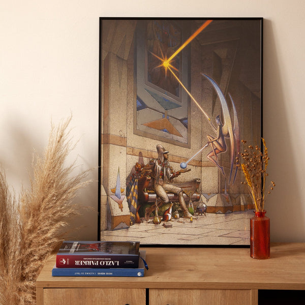 Poster Moebius - Starwatcher e l'angelo - Comicon Edizioni